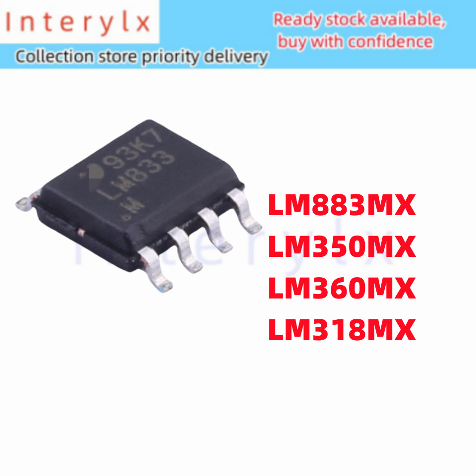 1pcs/lot Brand New LM833 LM833MX LM318 LM318MX/NOPB Dual Channel Audio ...