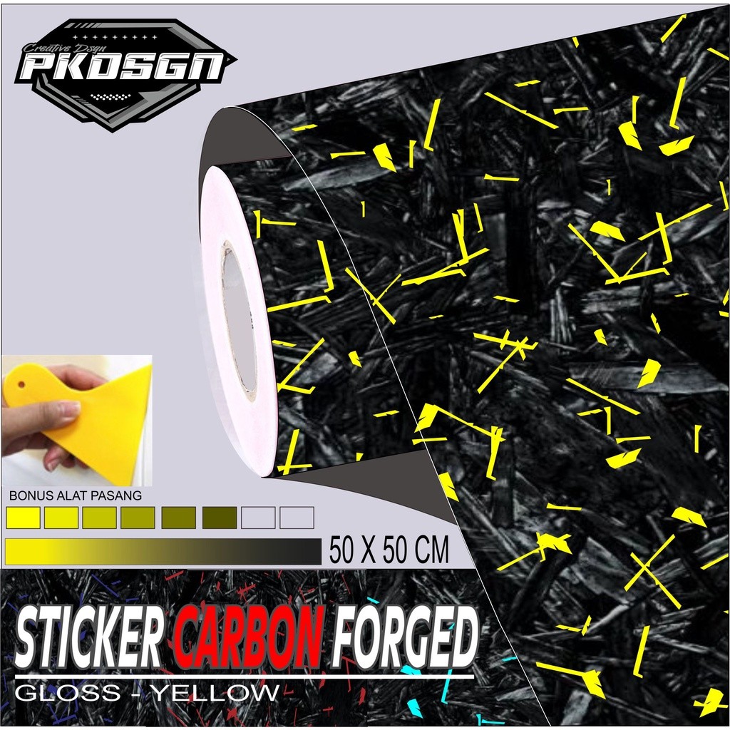 Forged CARBON STICKER FORGED CARBON STICKER 50 X 50 CM | Shopee Malaysia
