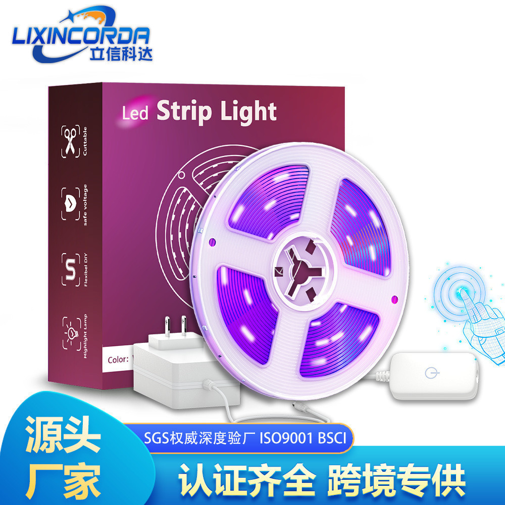 LED UV purple light black light with 2835 low-voltage 12V 60 light bare ...
