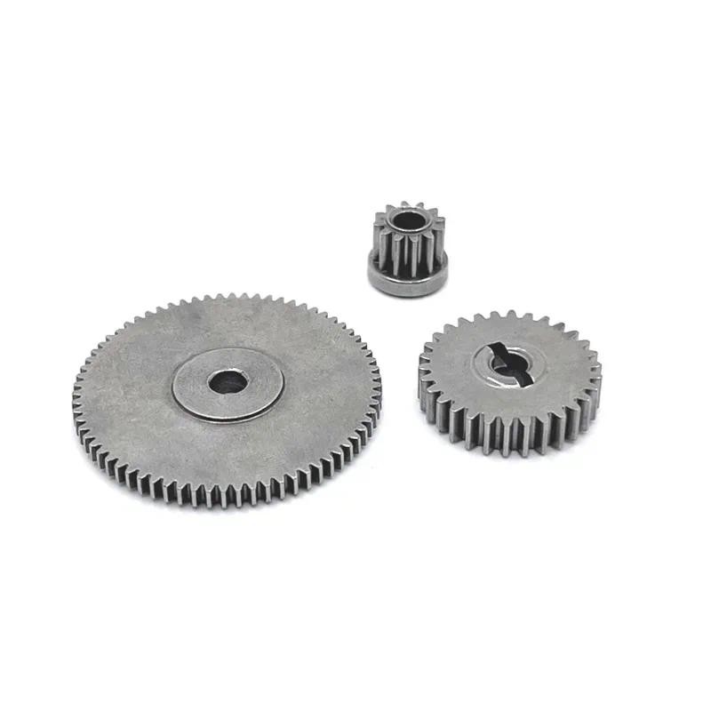 MN 1/12 MN128 MN86 G500 RC Car Parts Rear Gearbox Gear in Metal Upgrade ...