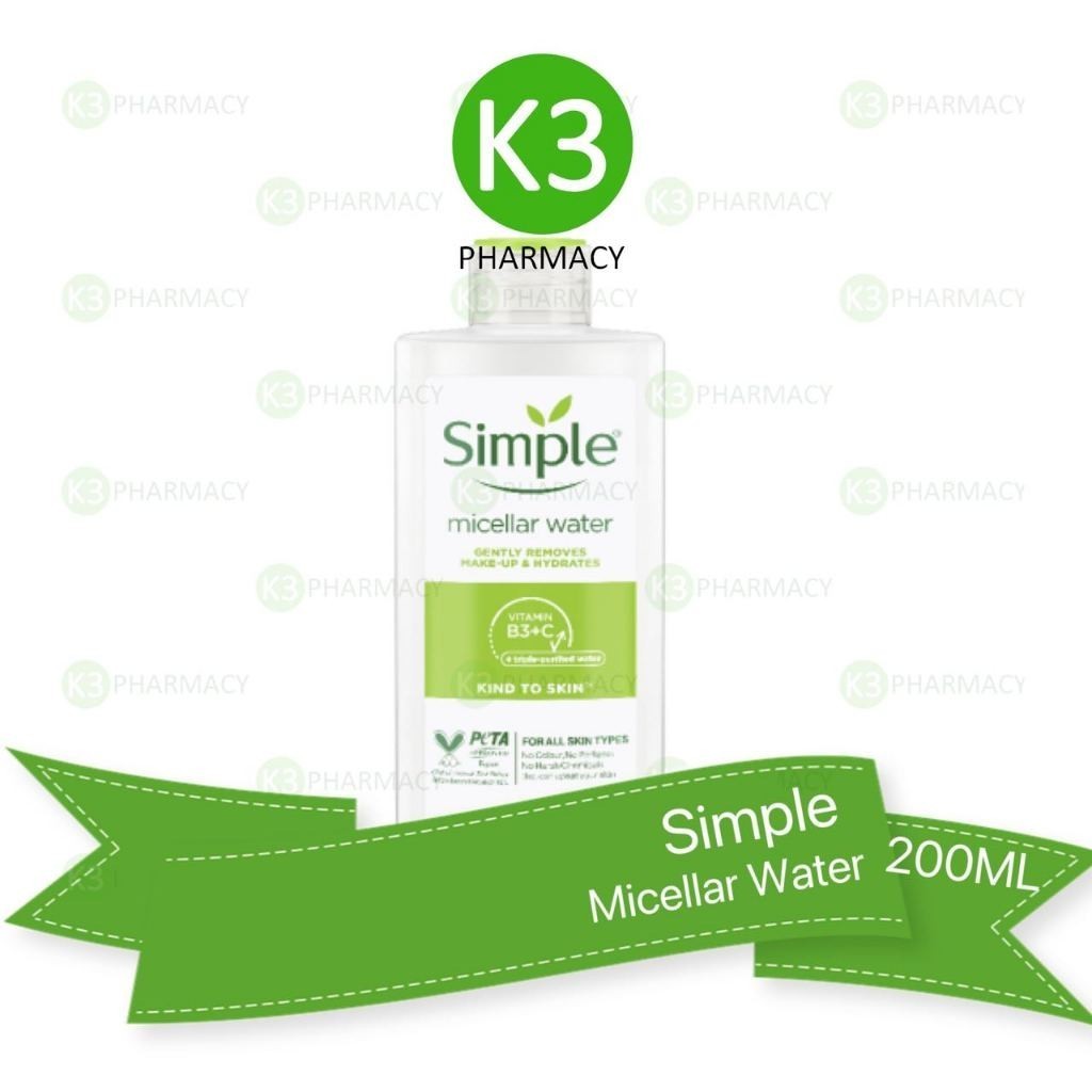 Simple Micellar Water (200ML) | Shopee Malaysia