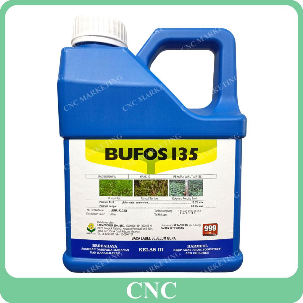 4L Bufos 135 Racun Rumput Rumpai Sentuh Farmcochem Contact Herbicide ...
