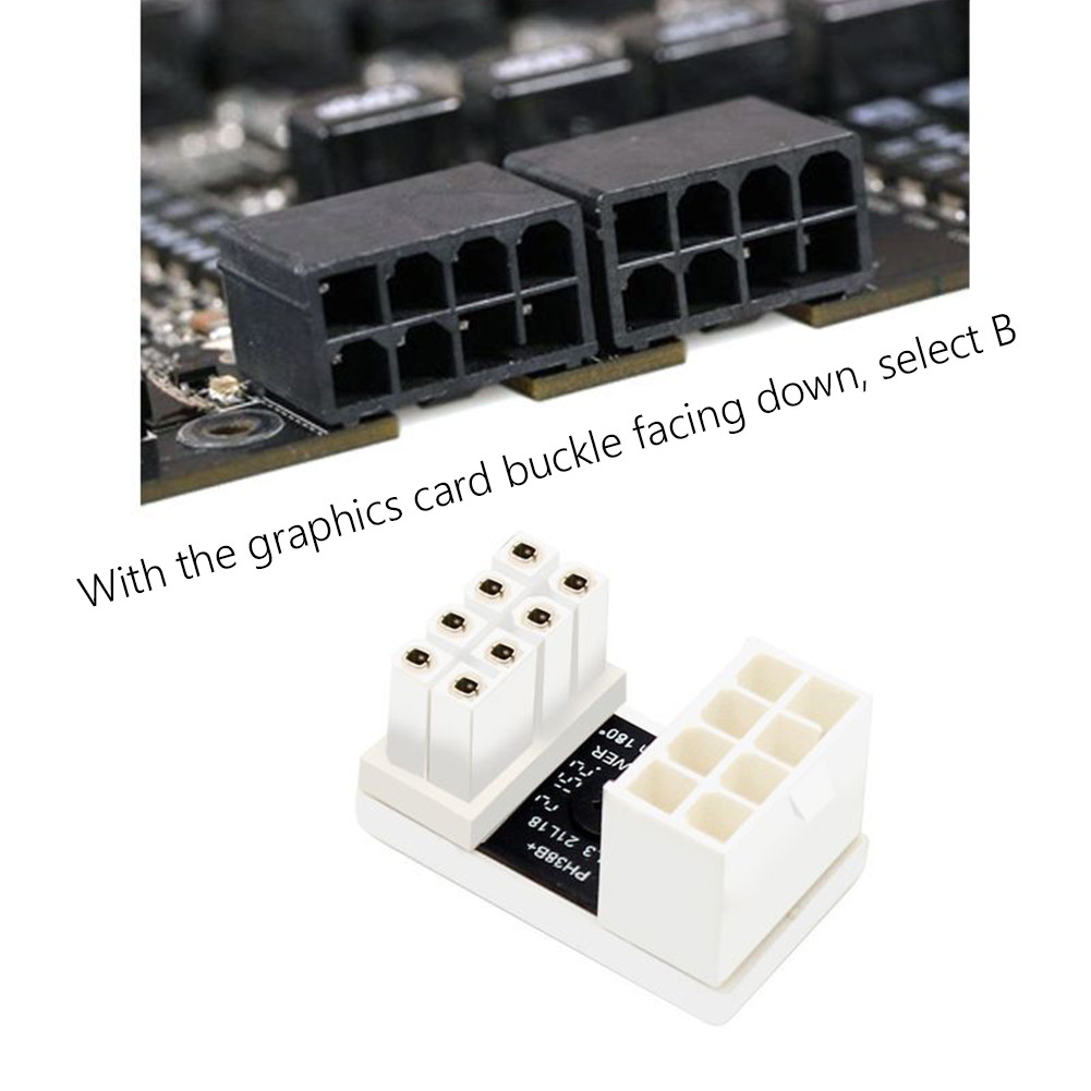 [encounterr.my] 180 Degree 8 Pin Adapter Desktop Computer Angled Power ...