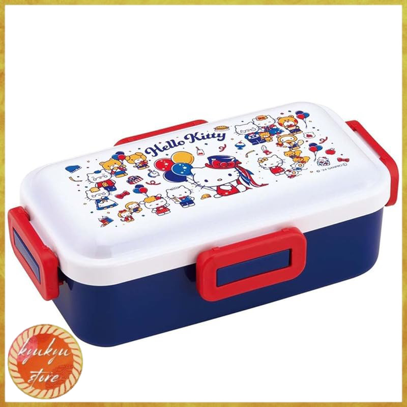 Sanrio Hello Kitty Skater Lunch Box & Storage Set - Antibacterial, Stylish, Made in Japan(Direct ...