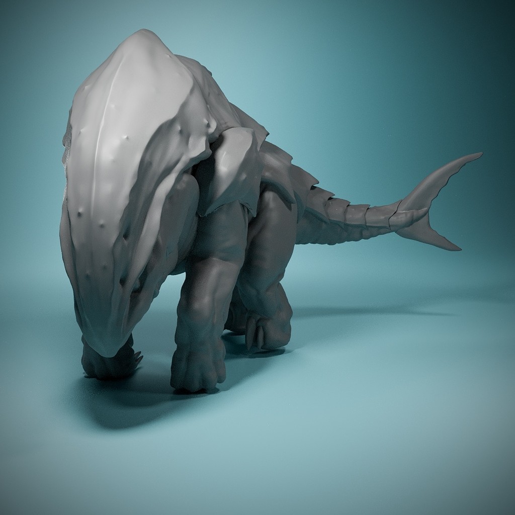 6cm10cm Long Land Shark Dungeon and Dragon DND Shark Lizard Beast Board ...