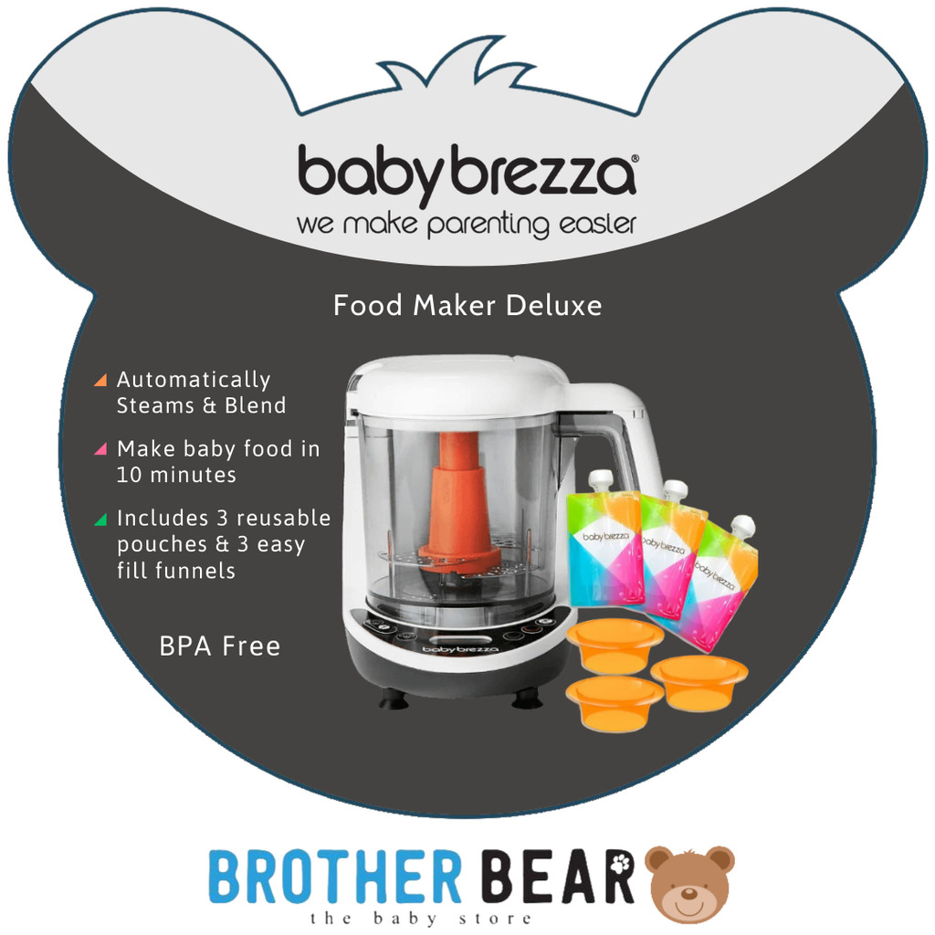 Baby Brezza One Step Food Maker Deluxe| BROTHER BEAR | Shopee Malaysia