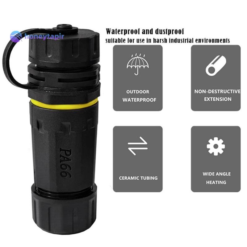 honeytapir Waterproof 10Gpbs IP68 Type-C USB3.1 Extender Adapter M20 ...