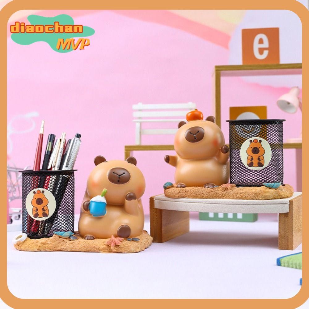 DIACHAMY Pen Container, Loopy Desktop Pen Holder, Kawaii School ...