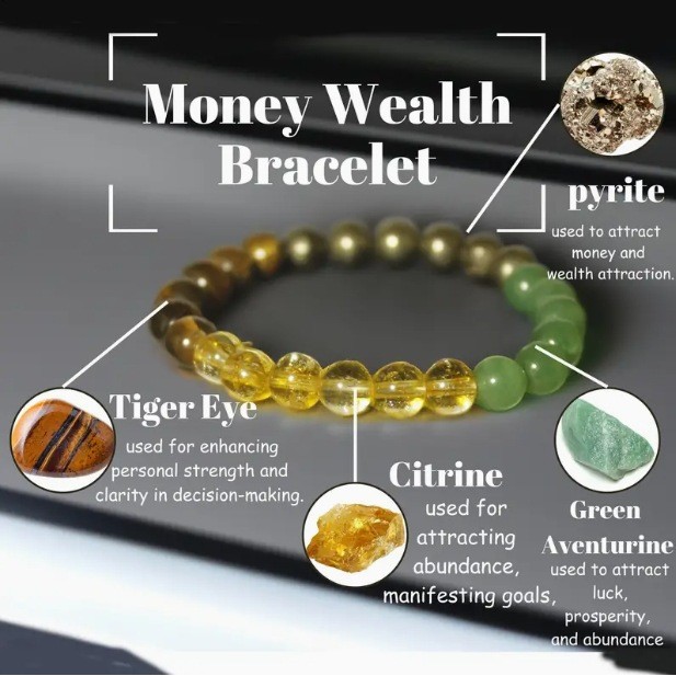 Natural Tigereye Yellow Glass Green Dongling Stone Beads Men's and ...