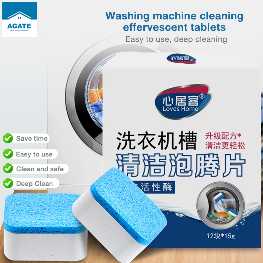 Washing Machine Cleaning Agent Effervescent Tablets Drum Washing ...