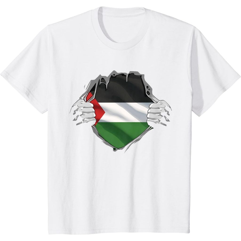Kaos Anak Palestine Shirt Palestinian Flag Arabic Roots Heritage DNA T ...