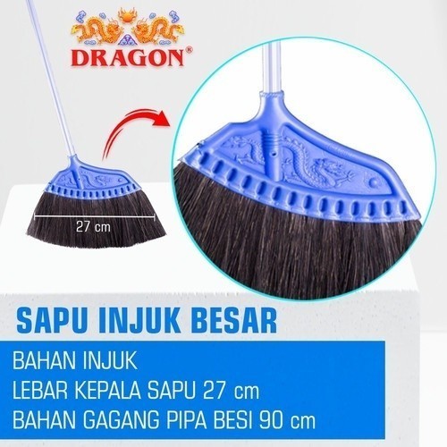Best BIG DRAGON Injuk Broom / Injuk Broom / Floor Sweep / DRAGON Fiber ...