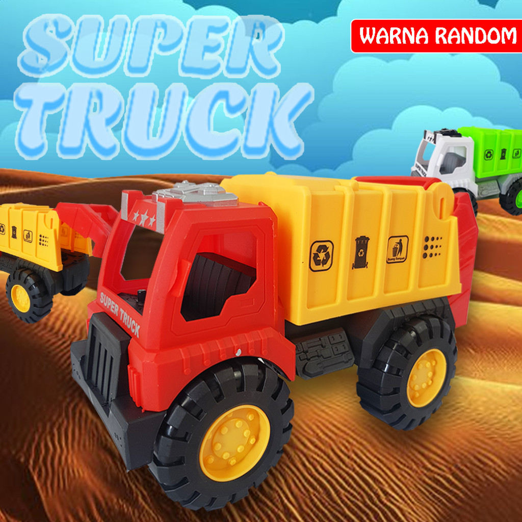 Children's Toy Compactor Truck/ Truck Compactor Toys AK95 JSP SNI ...