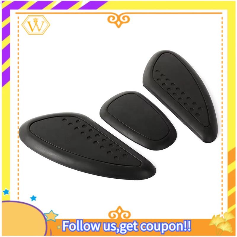 【W】Motorcycle Fuel Tank Sticker Pad Anti Slip Traction Decal Kit For ...