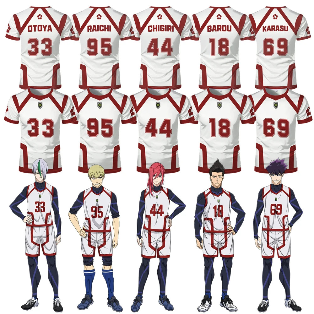 Season 2 New Five Person Pattern VL Replika Anime Uber Blue Lock 3D ...