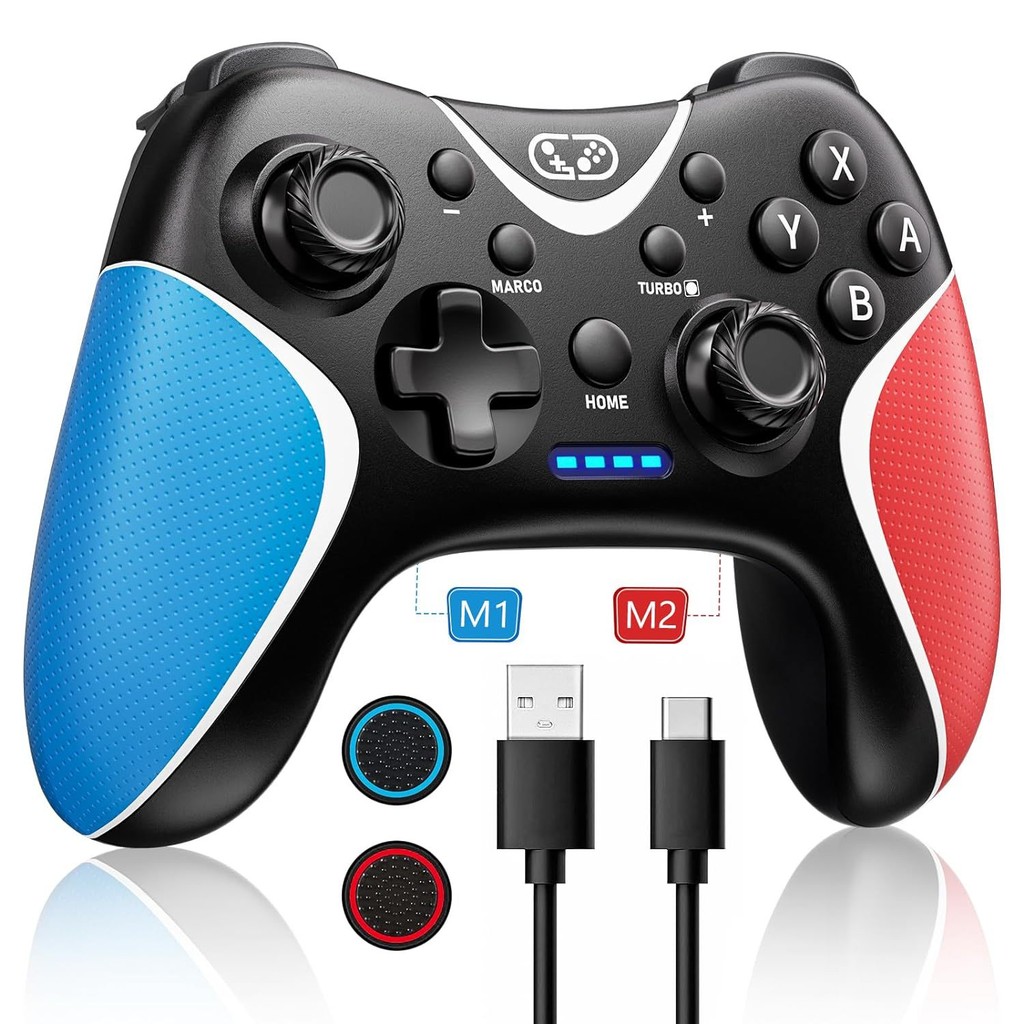 Switch Wireless Game Controller with Customizable Back Buttons ...