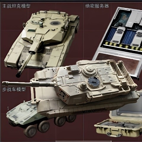 Delta Action Master Battle Tank Model Africa Heart Huff Coin ...