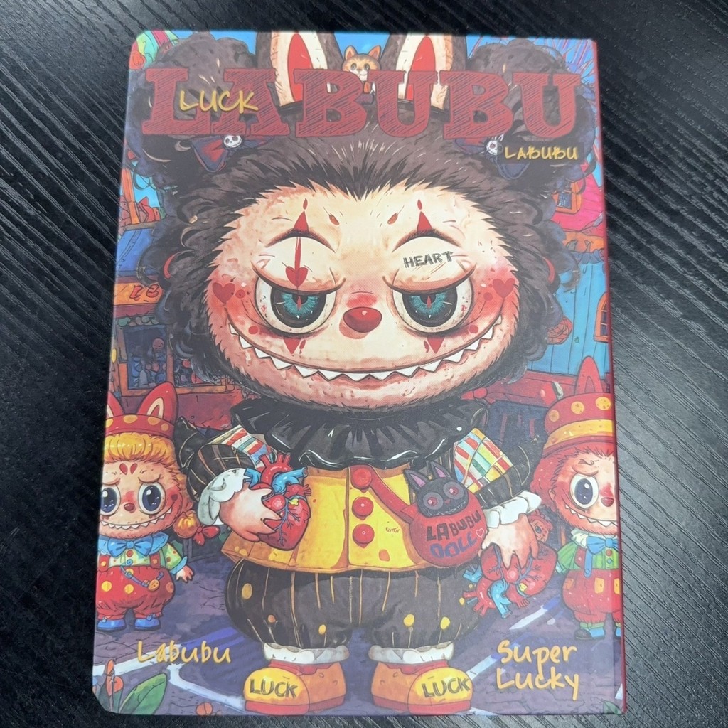 Labubu Hard Shell Book Coloring Page HD Handbook Student Thick 15 * 20 ...