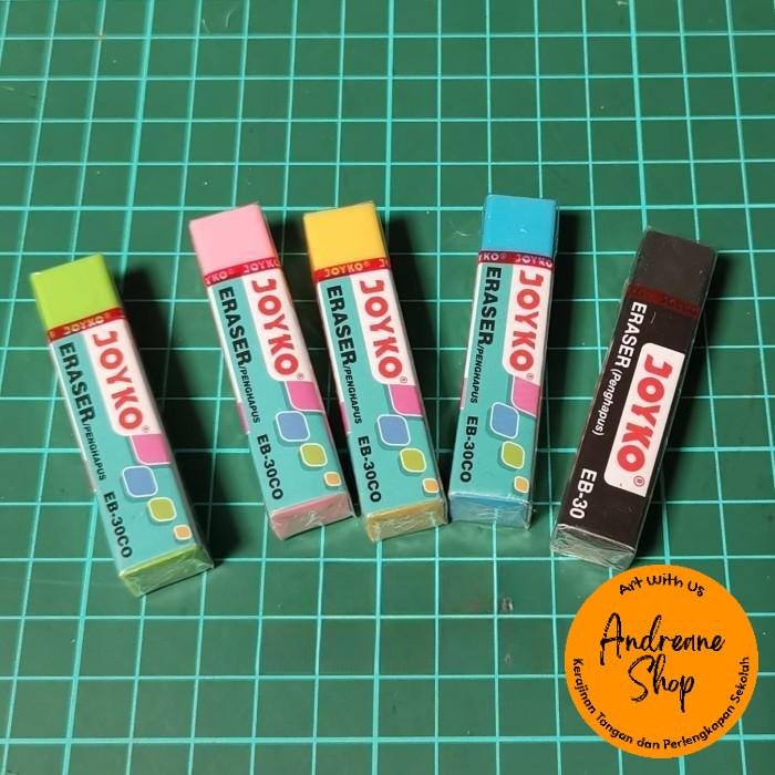 Eraser Joyko EB-30 | Super Clean Erase | Dust Free | Joyko Clean Eraser ...
