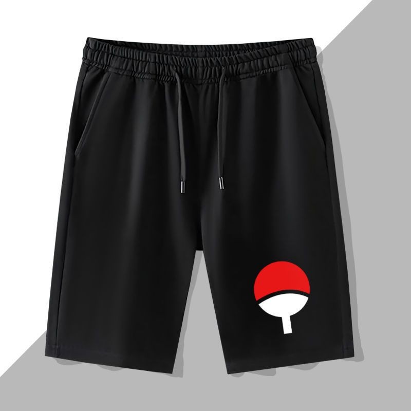[Ready Stock] Naruto Anime Shorts Uchiha Family Sasuke Fire Fan Naruto ...