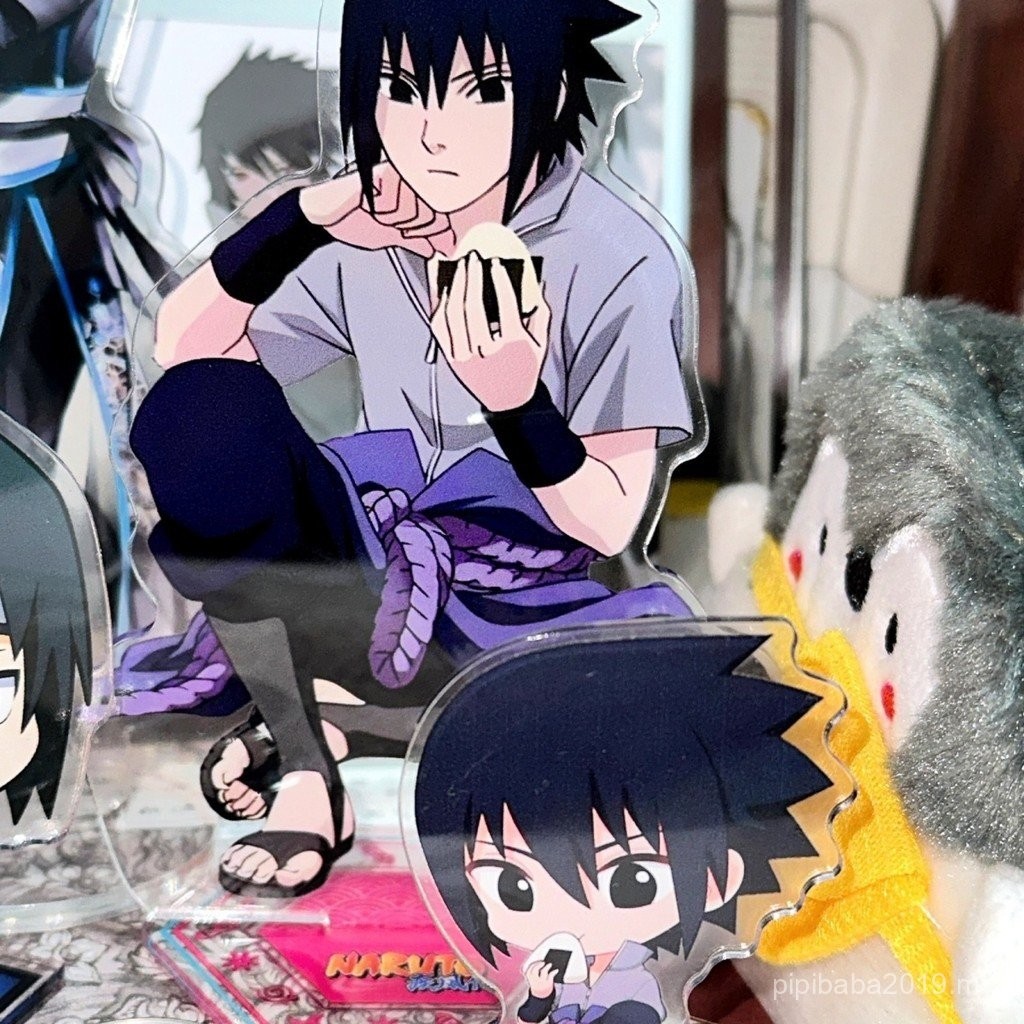 New Naruto Uchiha Sasuke Stand Cute High-value Acrylic Desktop ...