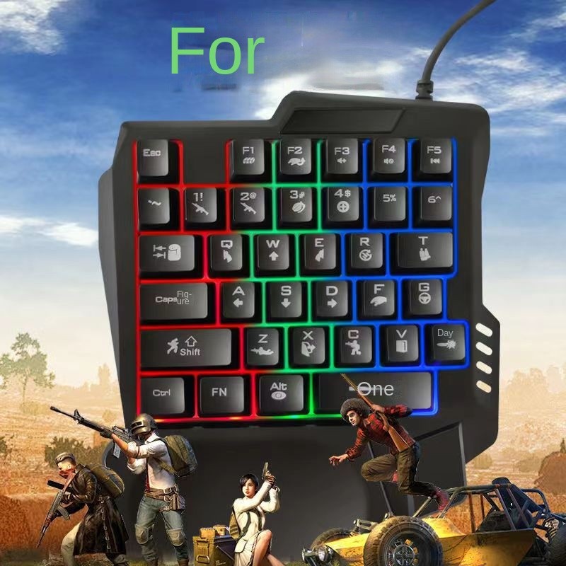 Game Wholesale One-Handed Keyboard | Shopee Malaysia