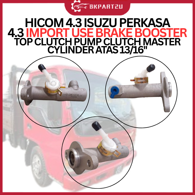 HICOM 4.3 ISUZU PERKASA 4.3 IMPORT USE BRAKE BOOSTER TOP CLUTCH PUMP ...
