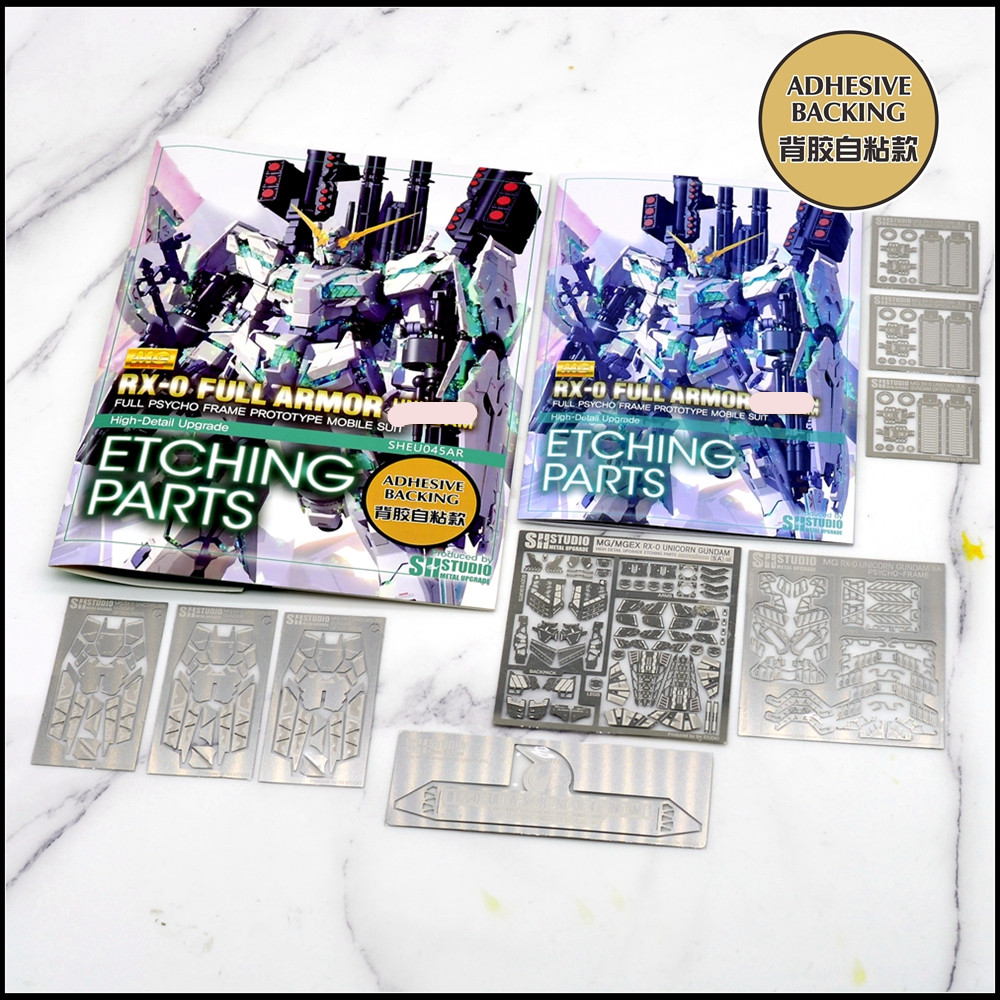 SH STUDIO MG 1/100 FA Full Armor Unicorn Etching parts (Not include kits or model) | Shopee Malaysia