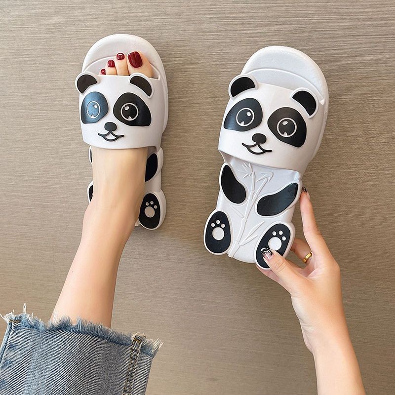 2025 New Style Cute Cartoon Slippers Female Summer Influencer Girl ...