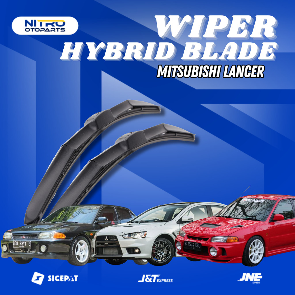 Mitsubishi Lancer Evo 3 / 4 / Evolution / Cedia Hybrid Blade Wiper 1 ...
