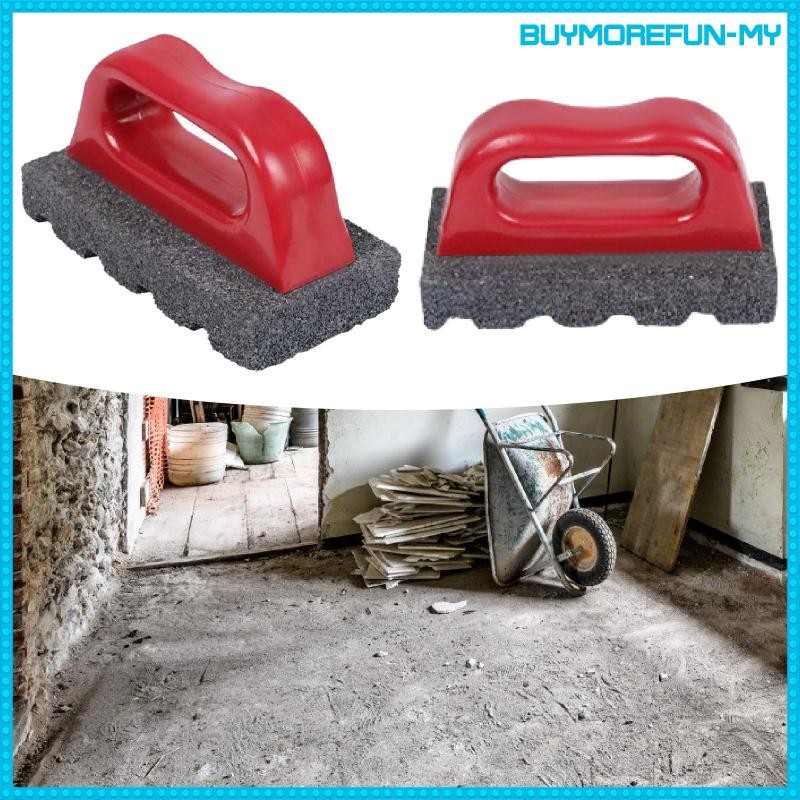[BuymorefunMY] Concrete Rub Brick Compact Wall Smoothing Tool Floor ...