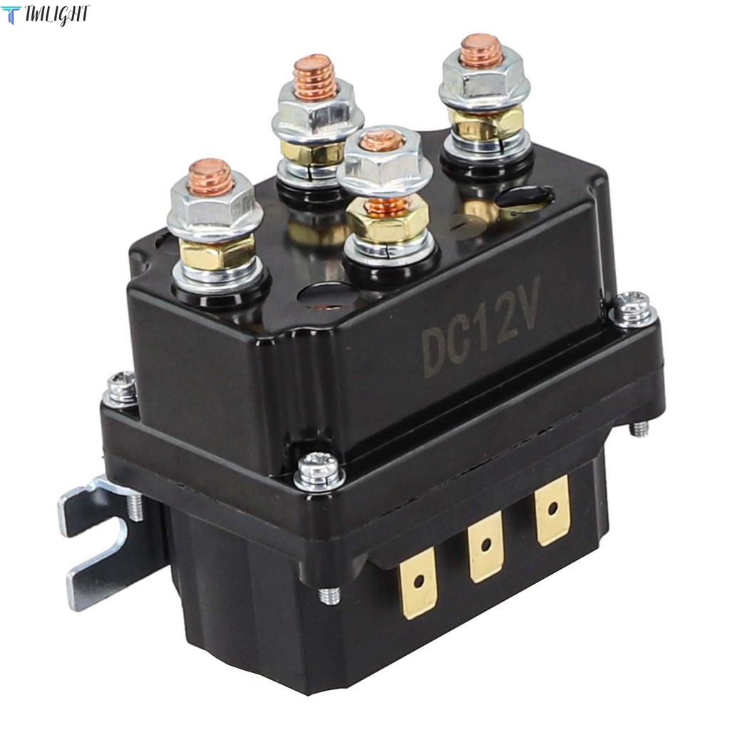 Winch Solenoid Contactor Relay 12 Volt 250 Amp Wireless Remote ...