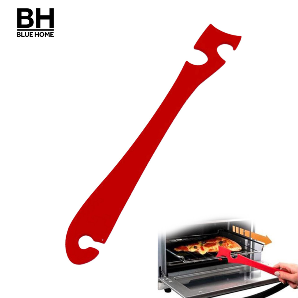 Silicone Oven Rack Push Pull Tool Oven Tool with Longer Handle Long ...