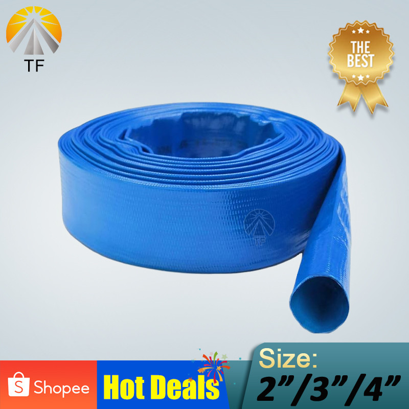 Heavy Duty PVC Water Pump Hose Flat Discharge Hose Submersible ...