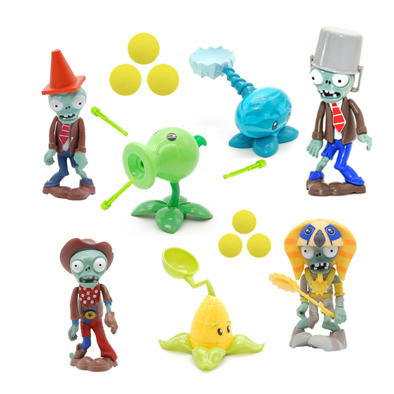 Plants Vs. Zombies Toys Bulk Sun God Zombie Cowboy Ejectable Zombie ...