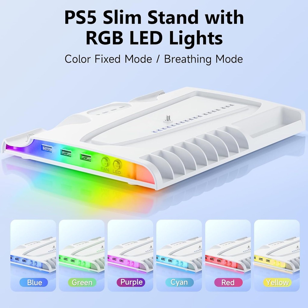 Ps5 SLIM Handle Charger Dual Charge p5SLIM Host Cooling Base Thin ...
