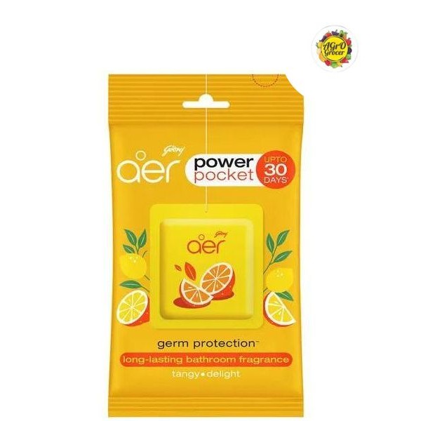Godrej Aer Power Pocket Bathroom Fragrance Air Freshener 10g | Shopee ...