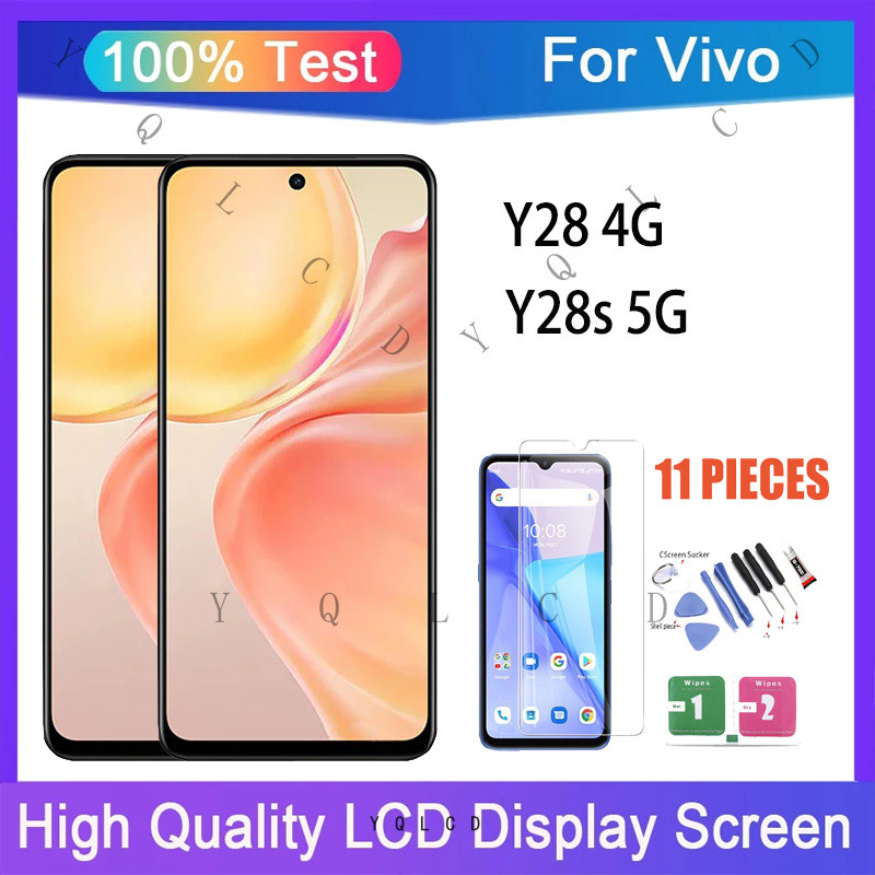 Original Vivo Y28 4G Y28s 5G LCD Display Touch Screen Replacement ...