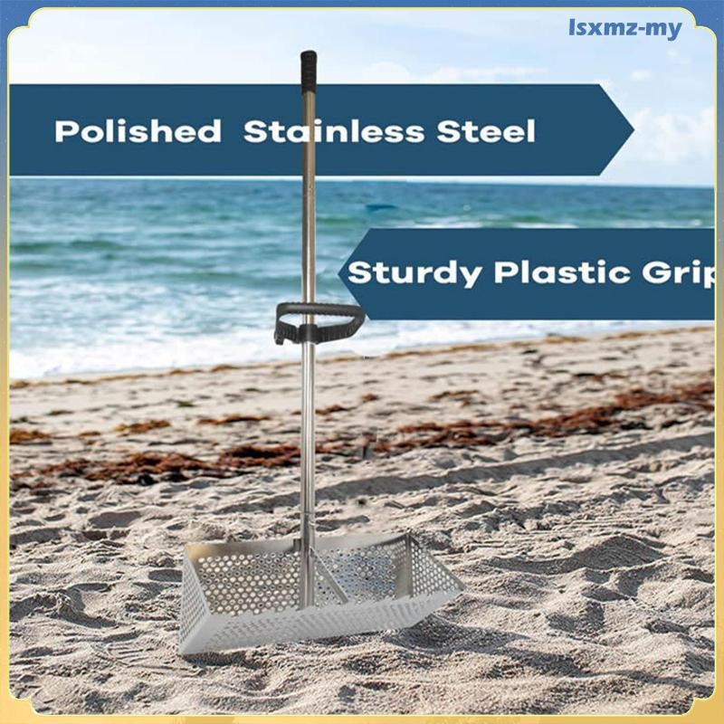 [LsxmzMY] Seafood Rake Sea Rake Tool Ergonomic Loosening Sand Long Pole ...