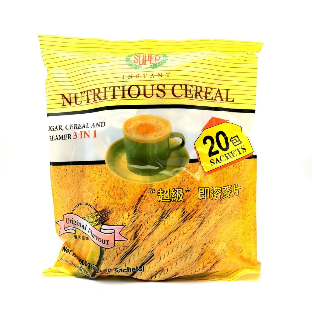 Singapore Super Oatmeal Milk Super Breakfast Instant Burmese Nutritious ...