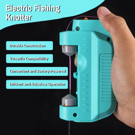 Electric Fishing Knotter Automatic GT Fishing Line Knotting Machine Quick Tying Tool Fishing ...