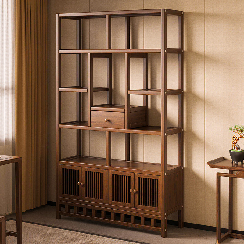 Dabao Xiaobao Antique Shelf Duobao Pavilion Tea Display Cabinet Living ...