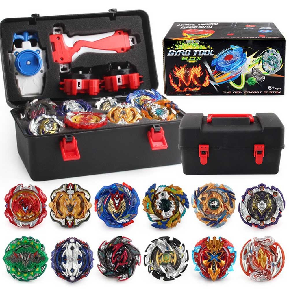 Assorted Beyblade BURST Launcher Battling Box Set Spinning Tops Blade ...