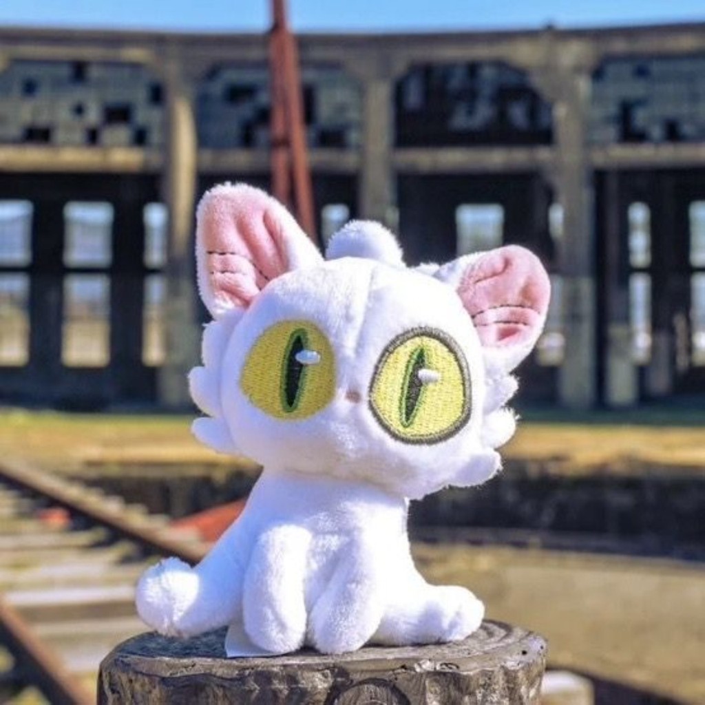 Cartoon Suzume No Toshimari Keychain Cute Cat Plush Toy Anime Doll Bag ...