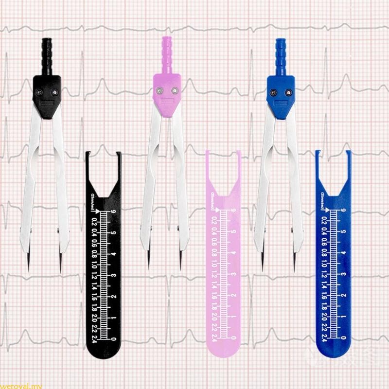 weroyal EKG Caliper ECG Calipers Measuring Tool with Ruler ...