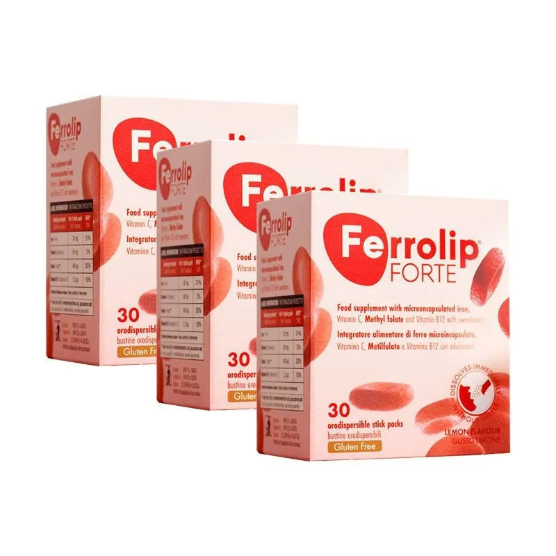 [spotgoods]【 Buy 2 Get 1 Free】Ferrolip FORTE iron supplement complex ...