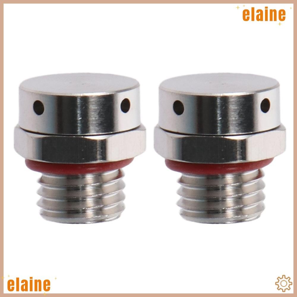 ELAINE2 Drainage Valve, Silver Nickel Plated Air Vent Plug Breather ...