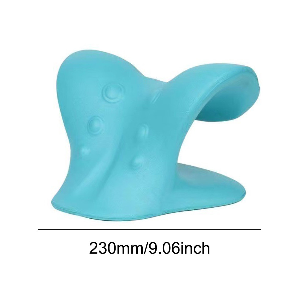 Ergonomic Neck Traction Pillow EVA Neck and Shoulder Relaxer Pain ...