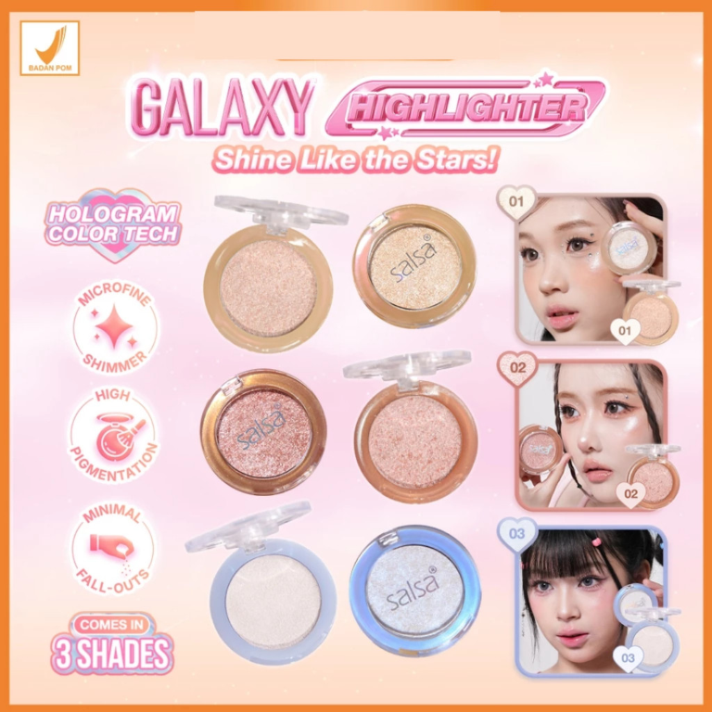 SALSA MILKYWAY GALAXY HIGHLITER | Shopee Malaysia