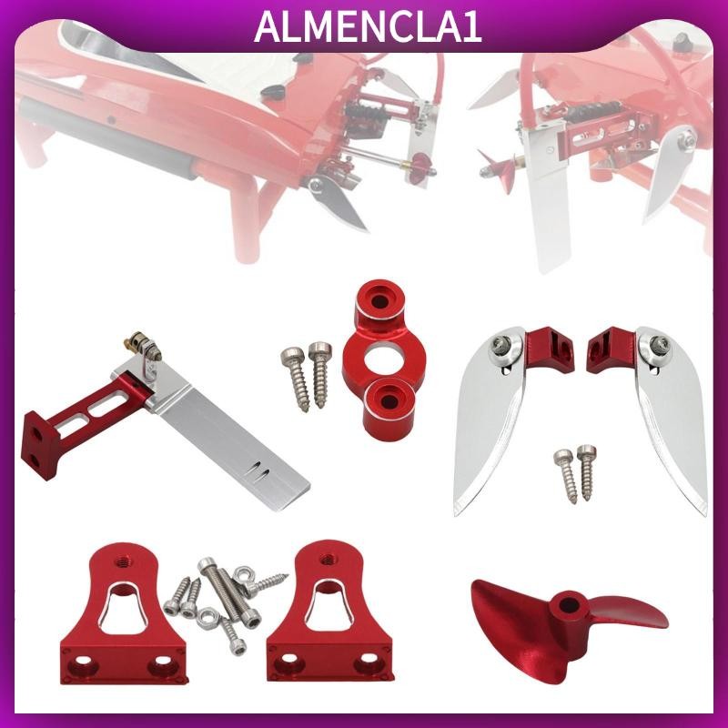 [AlmenclaabMY] RC Speedboat Modification Rudder Kit Assembly High ...
